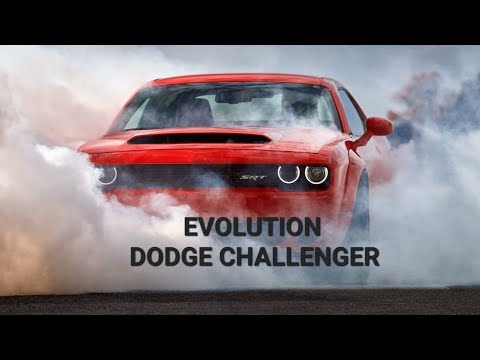 EVOLUTION DODGE CHALLENGER 1970 - 2023 - YouTube