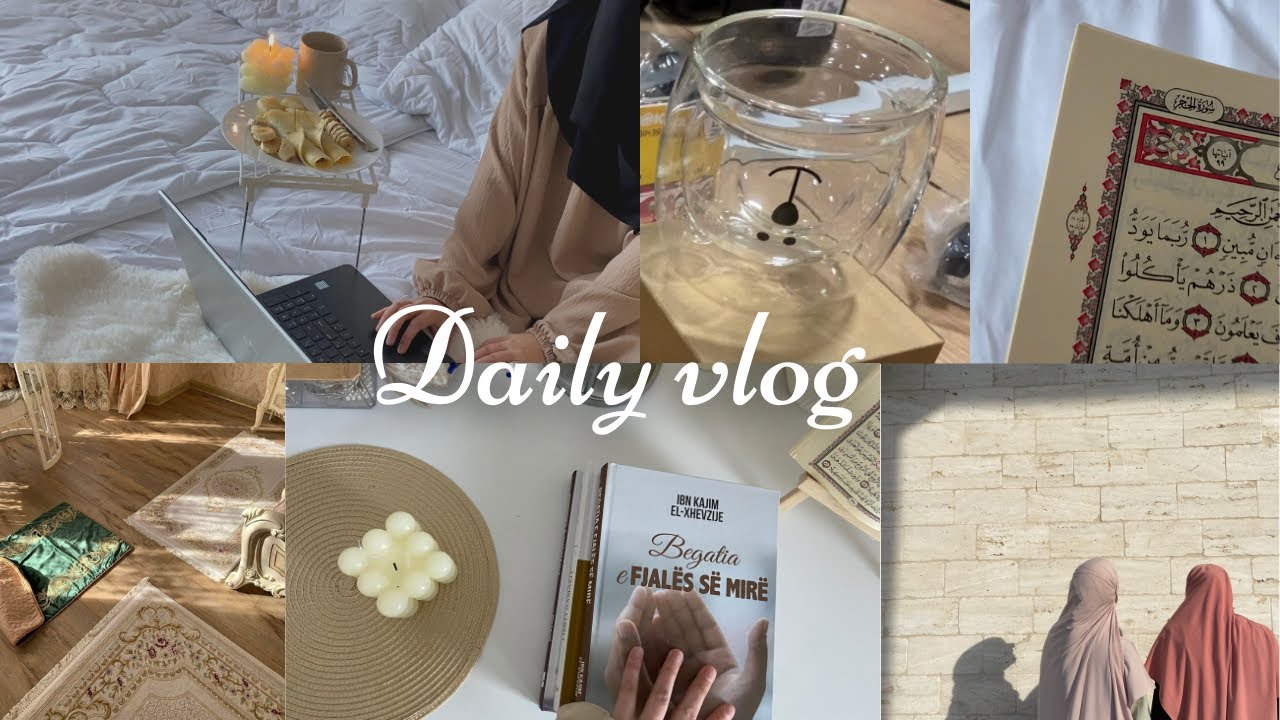 DAILY VLOG I Life of a muslimah - islamic studies, free day, cooking ...