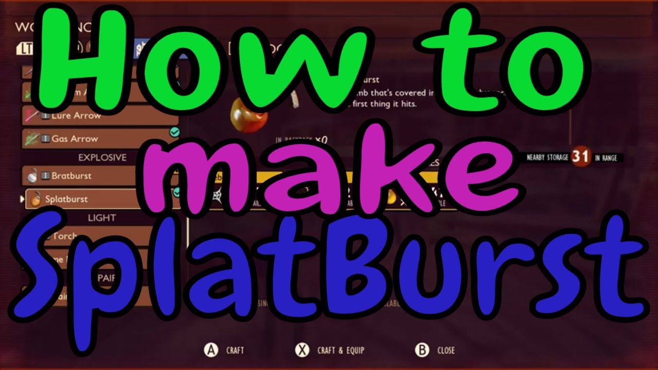How do you get Splatburst grounded - YouTube