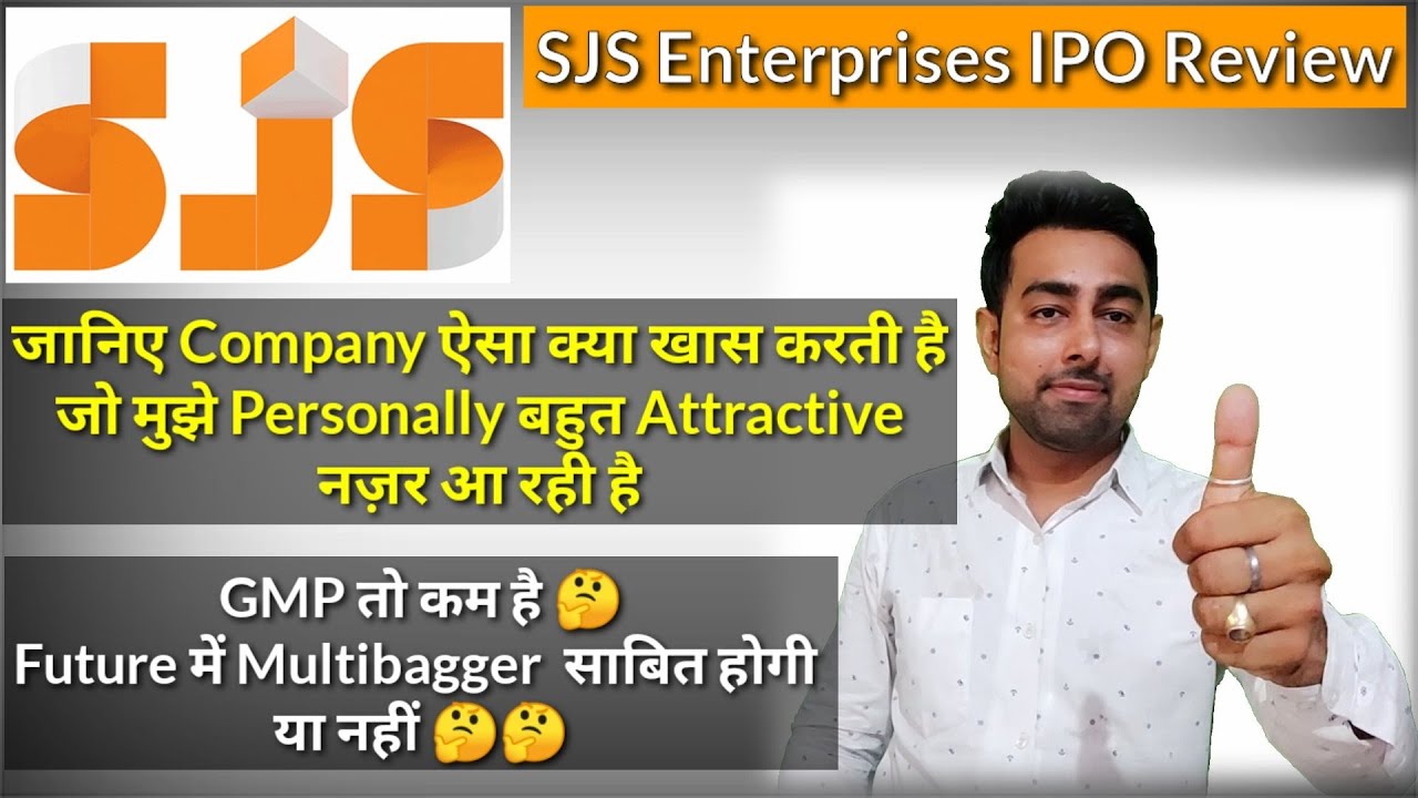 SJS Enterprises IPO Review | Jayesh Khatri - YouTube