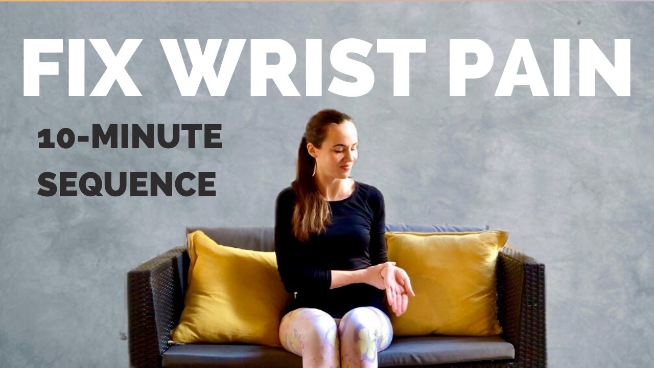 Wrist Pain Exercises - 10 min Stretch and Strengthen Relief - YouTube