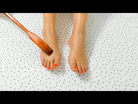 ASMR Feet & Sole Tickling, Scratching, Tracing On Real Person (my wife) ASMR | No Talking | 4K