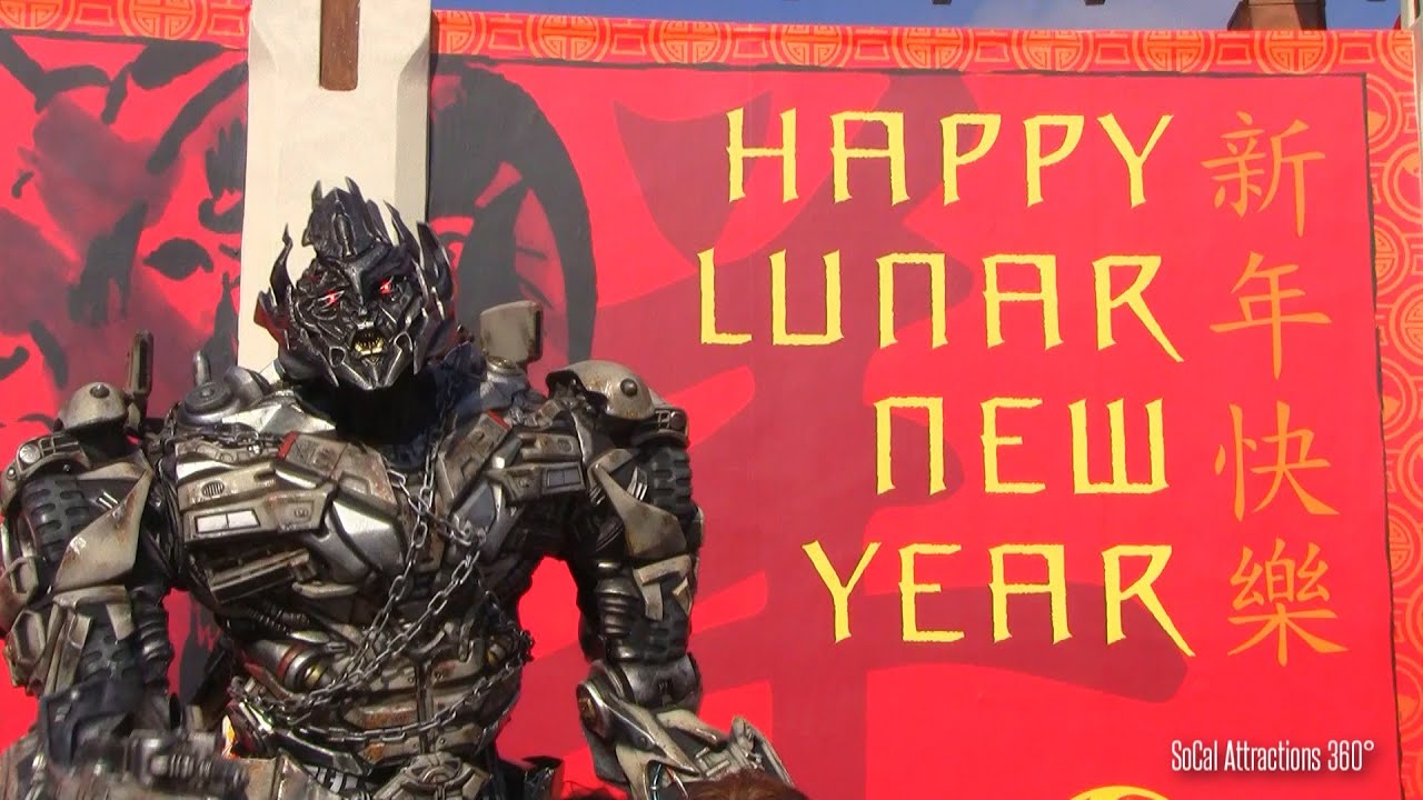 [HD] Real Life Chinese-Talking Megatron - Universal Studios Hollywood ...