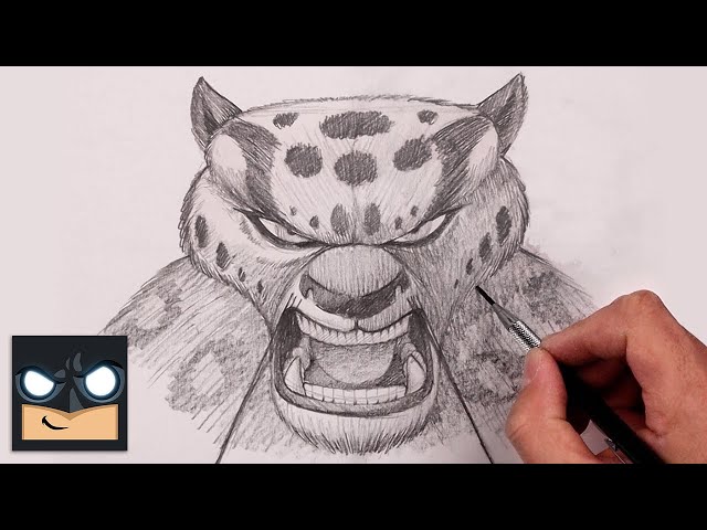 Kung Fu Panda Tai Lung Drawing