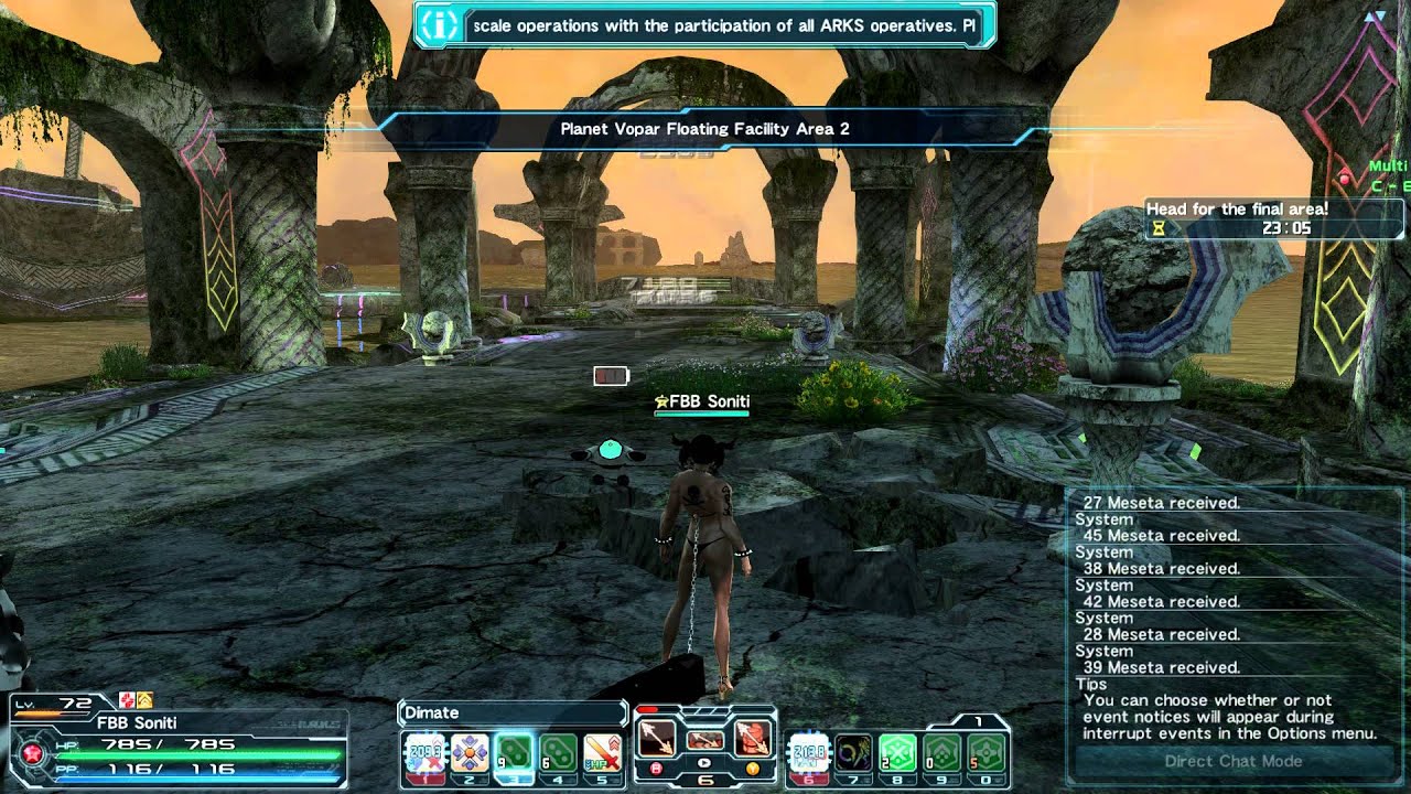 PSO2 - Emergency Quest - Extra Hard! - YouTube