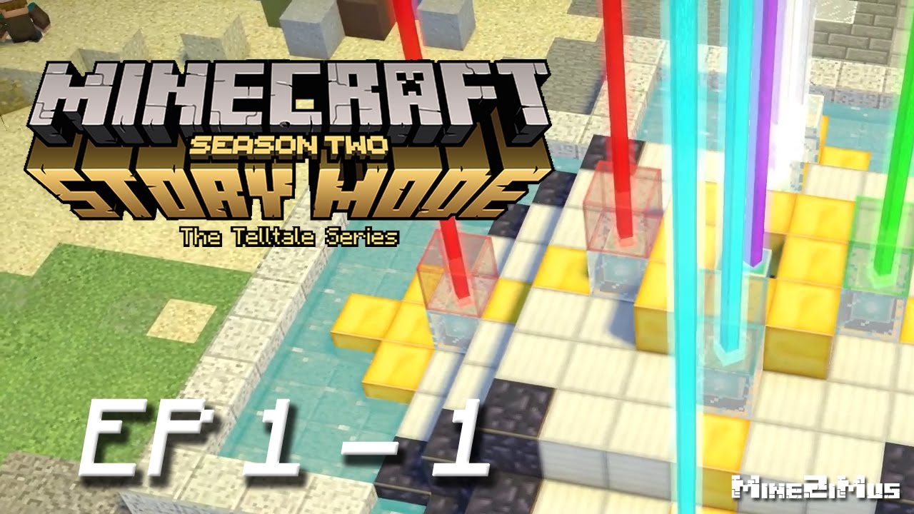 Minecraft Story Mode 2 Ep 1 - 1 - Beacon Town - YouTube