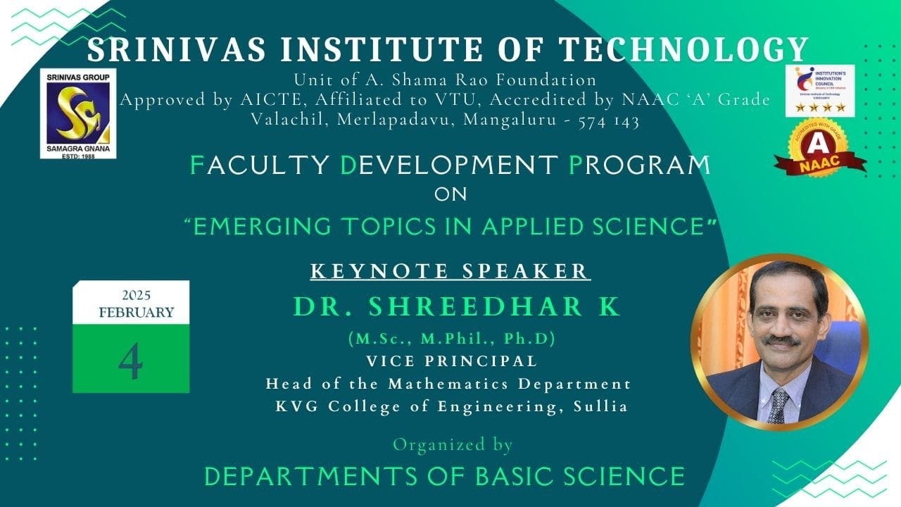 EMERGING TOPICS IN APPLIED SCIENCE - YouTube