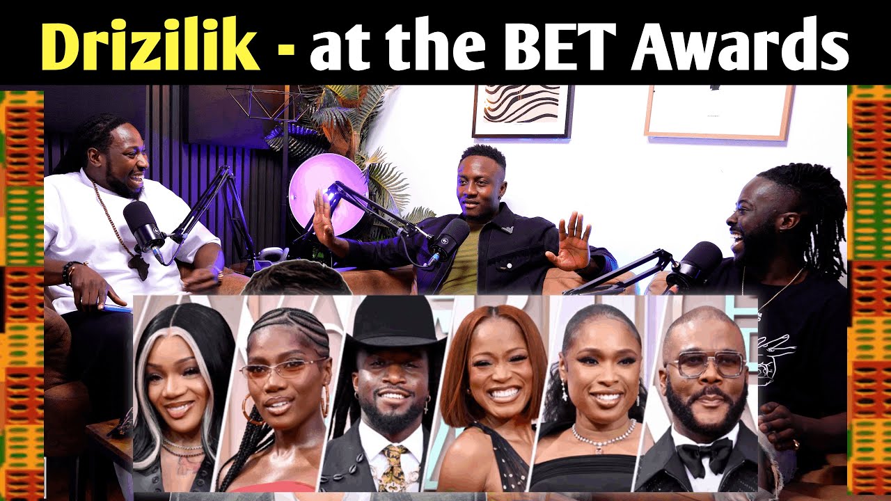 Drizilik Pulls Up at the BET Awards, Meets Celebs & Preps for His ...