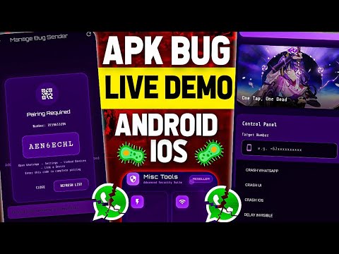 New Apk Bug Working Android / Ios 🔥 Whatsapp Bugbot 🐛 New Method 🥳