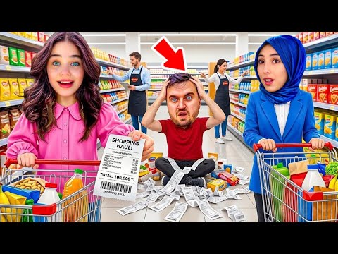 ELİF SİNEM DEV MARKET ALIŞVERİŞİ  ÇOK KOMİK @elifsinemtv 