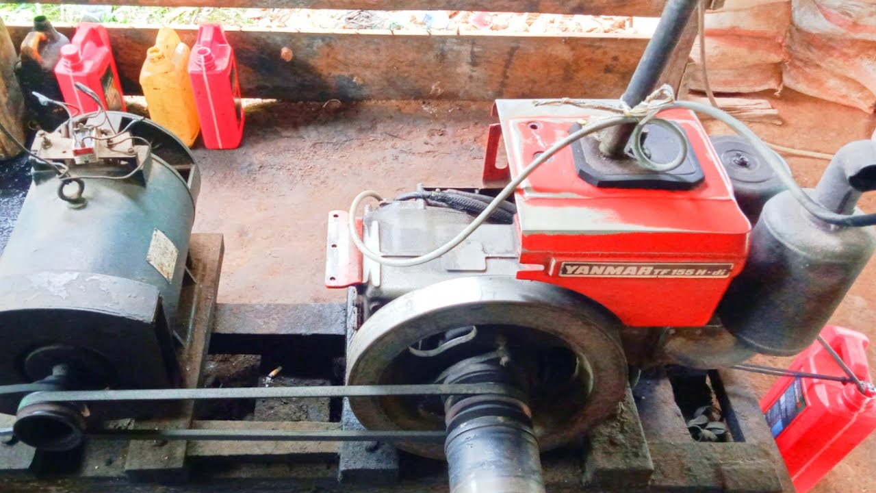 Yanmar TF.155 Generator 5 KW SPECTEK...! - YouTube