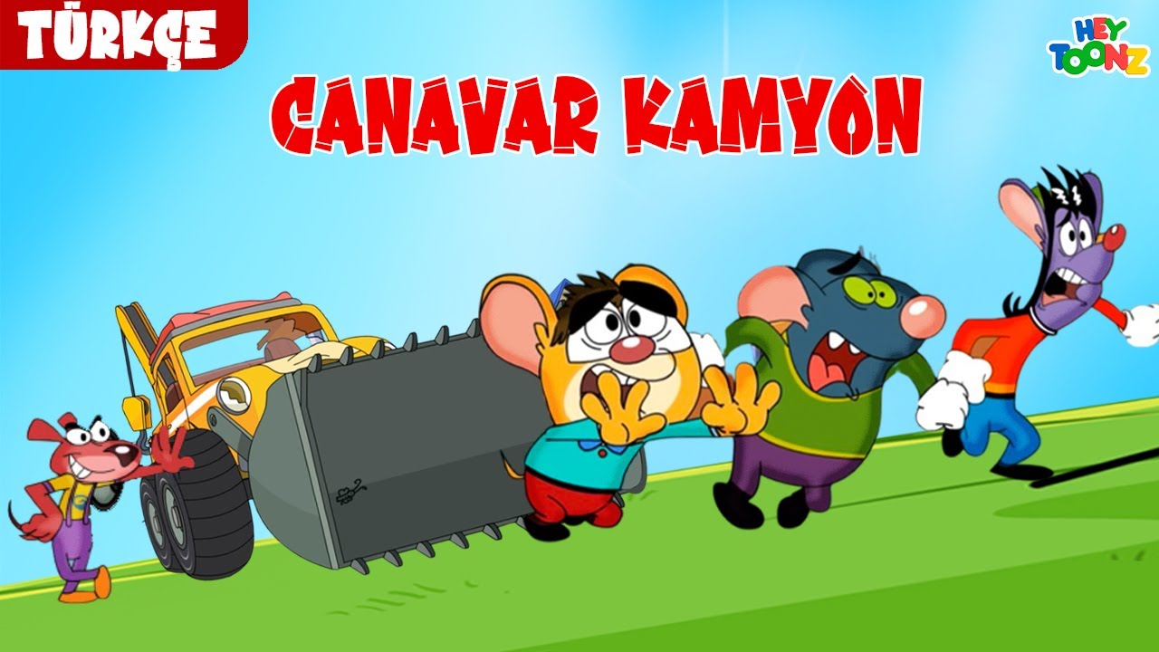 Ta-ta-ta-taaam 💥 Freni Yok Canavar Kamyon! 🐭 Fareler Kaçıyor!|Çocuk ...