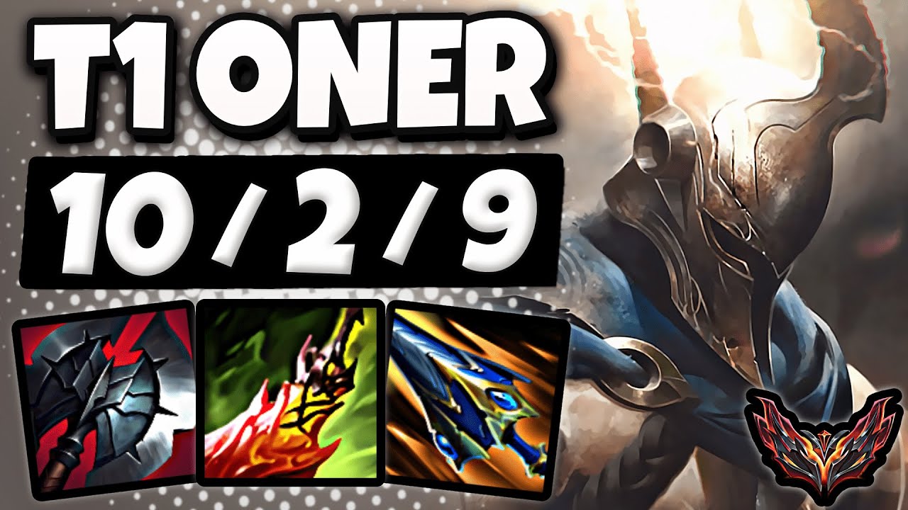T1 Oner Pantheon vs Lee Sin [ Jungle ] Patch 25.8 Korea Grandmaster - YouTube