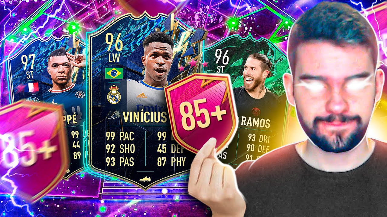 TIREI OS MELHORES NO PACK! MEU MELHOR PACK OPENING ATÉ AGORA!FIFA 22 ...