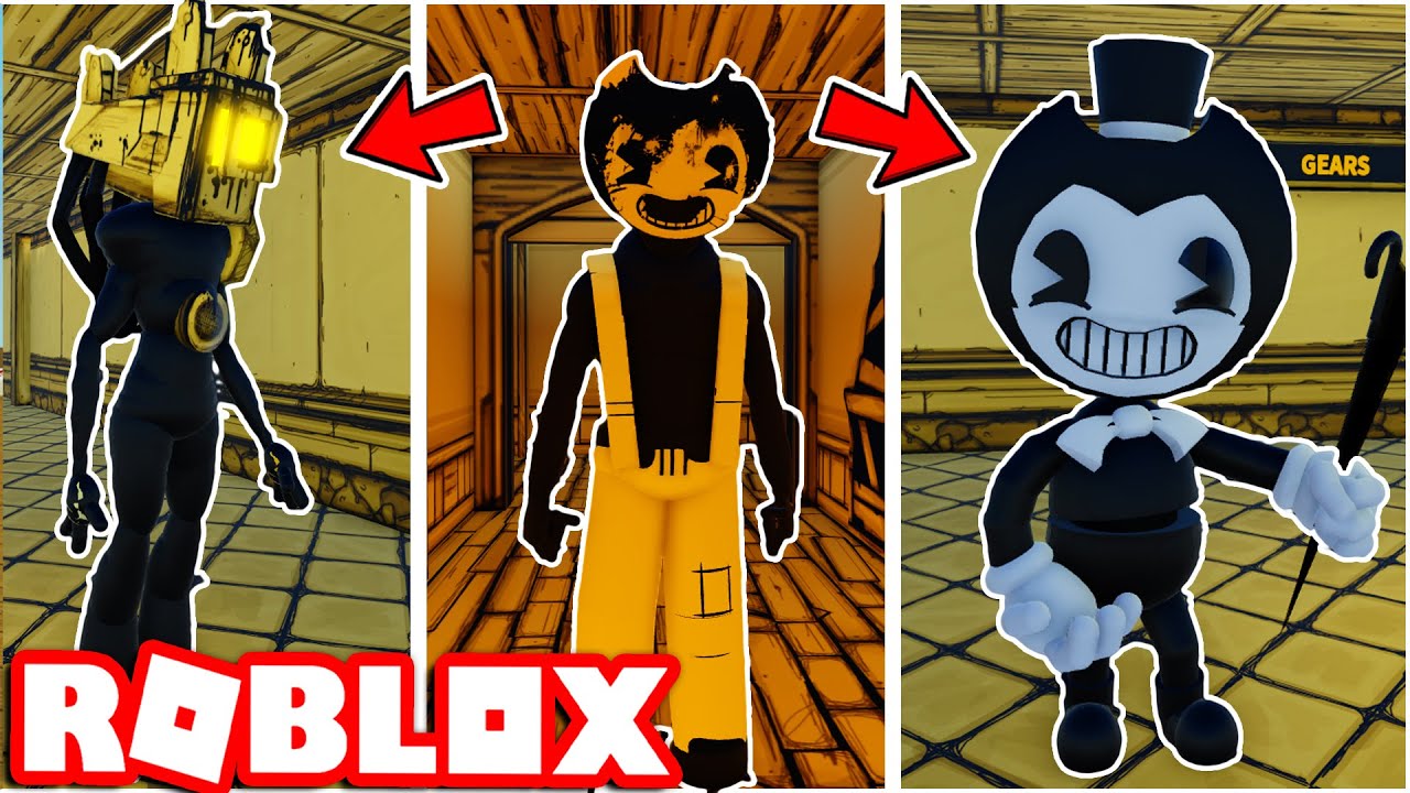 BENDY AND THE INK MACHINE DARK CORRIDORS in Roblox - YouTube