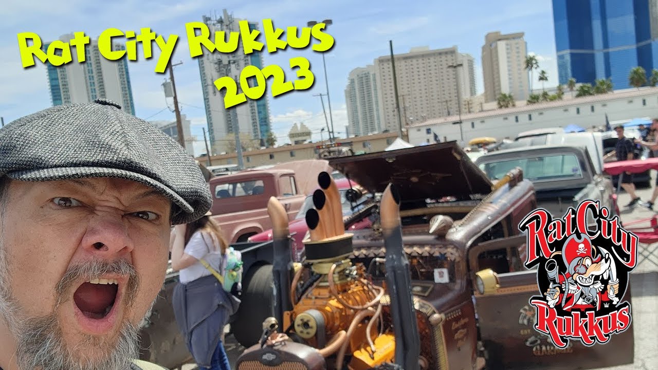 Rat City Rukkus 2023 Las Vegas Car Show 😃 - YouTube
