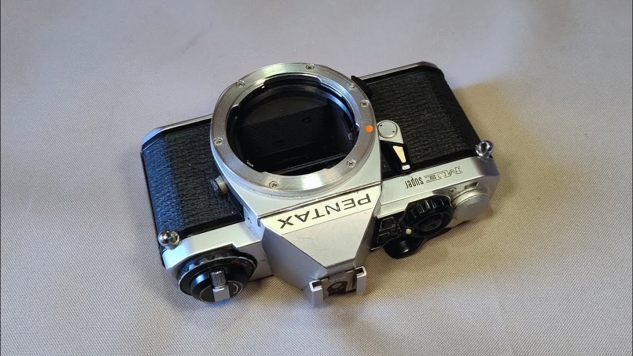 Pentax ME super - 35mm camera japan overview - YouTube