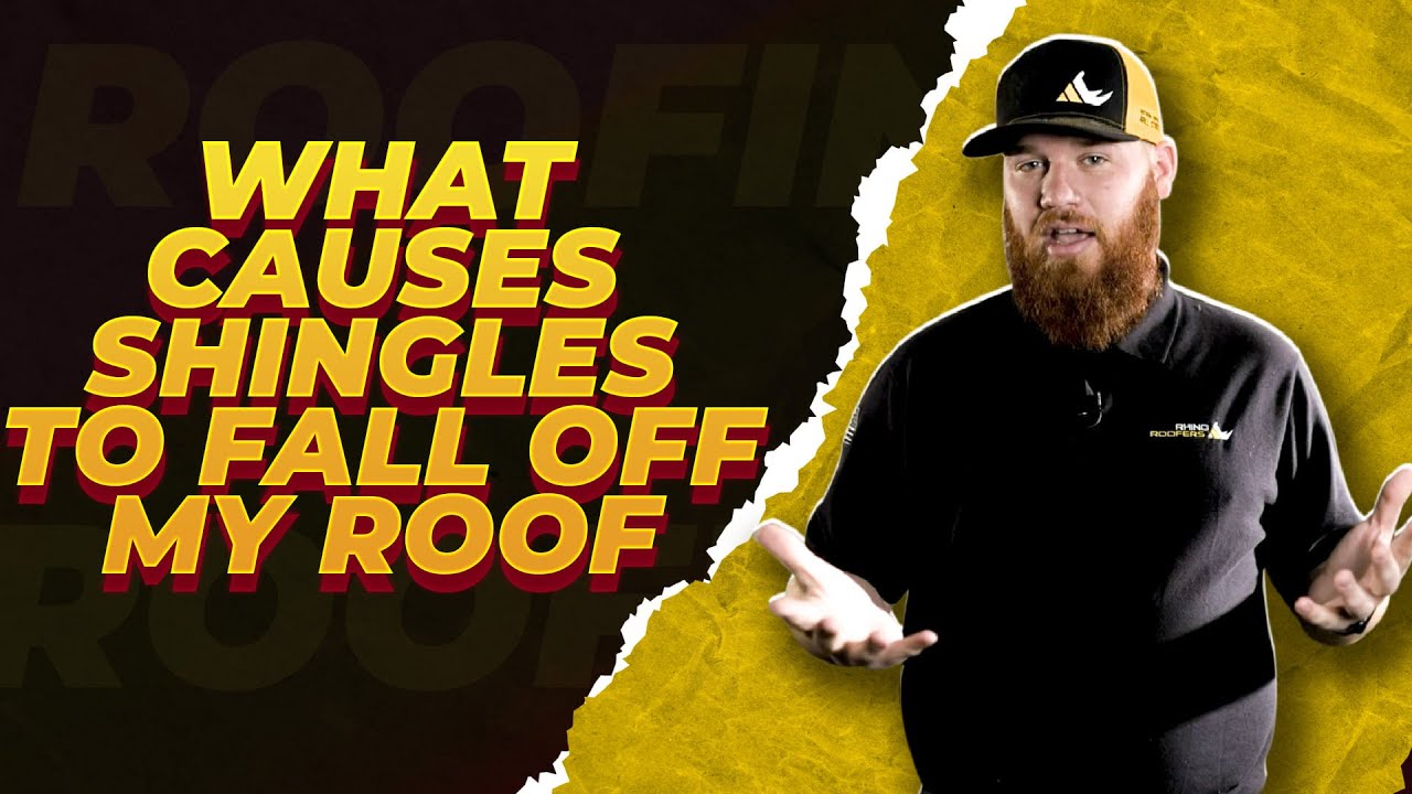 What causes shingles to fall off my roof? - YouTube