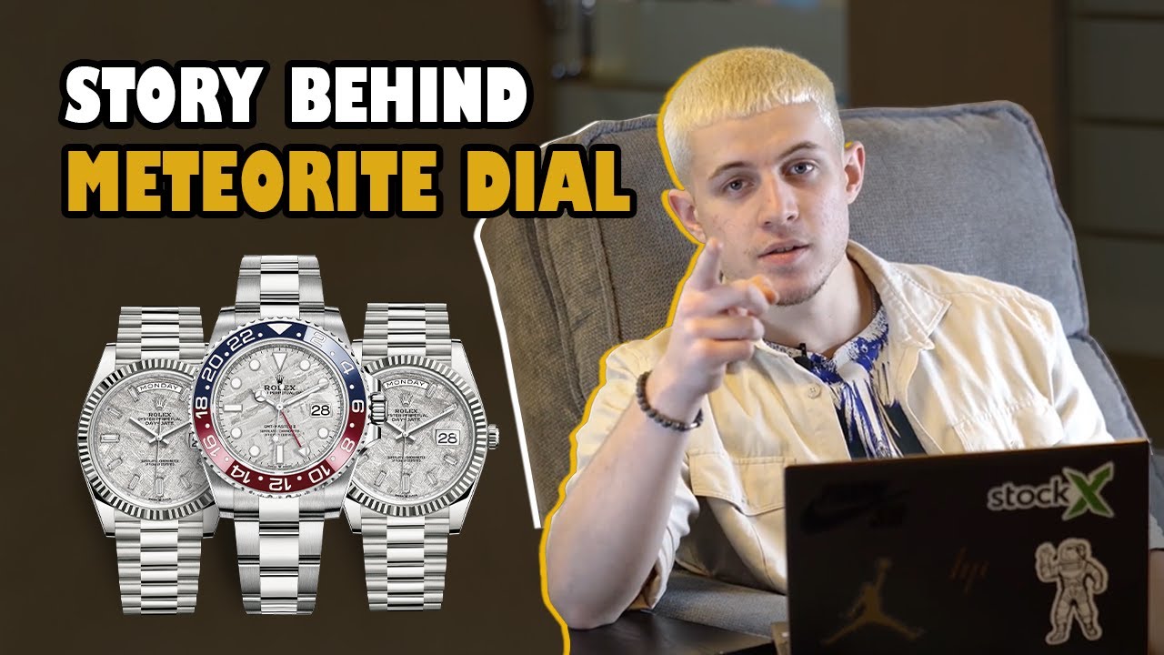 The story behind the Meteorite dial Rolex GMT-Master II Pepsi - YouTube