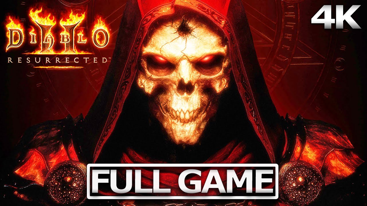 DIABLO II RESURRECTED Full Gameplay Walkthrough / No Commentary 【FULL ...