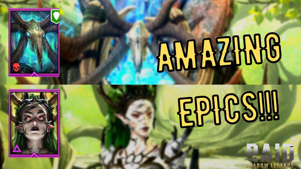 Amazing Guaranteed Epics... Duedan / Nia Are Top Tier | RAID SHADOW ...