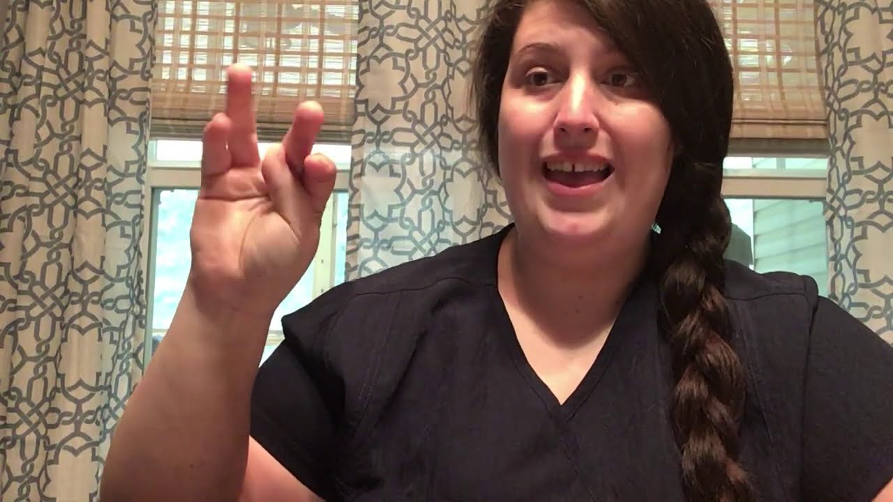 Sign Language for PT, Alphabet - YouTube