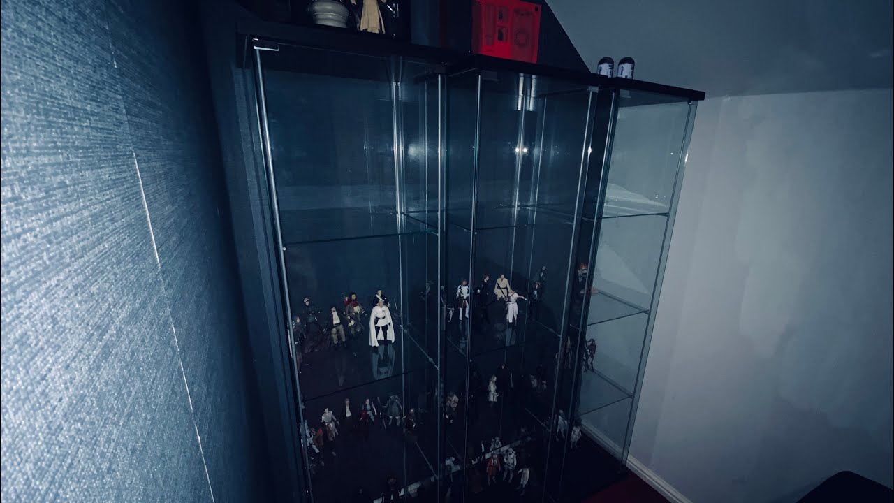 Star Wars The Black Series Display UPGRADE | IKEA DETOLF - YouTube