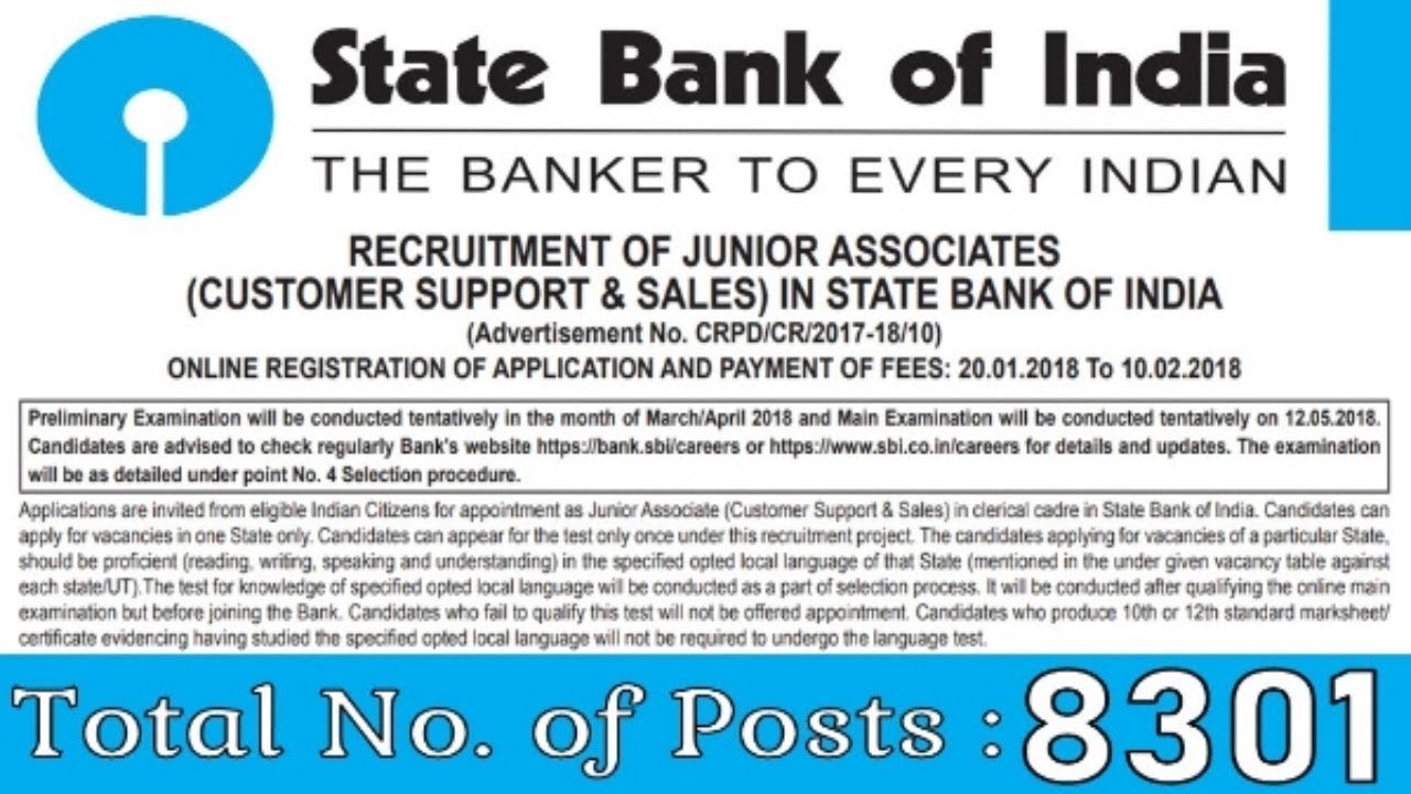 State Bank of India (SBI) | Exam Date | Syllabus | Exam Pattern - YouTube