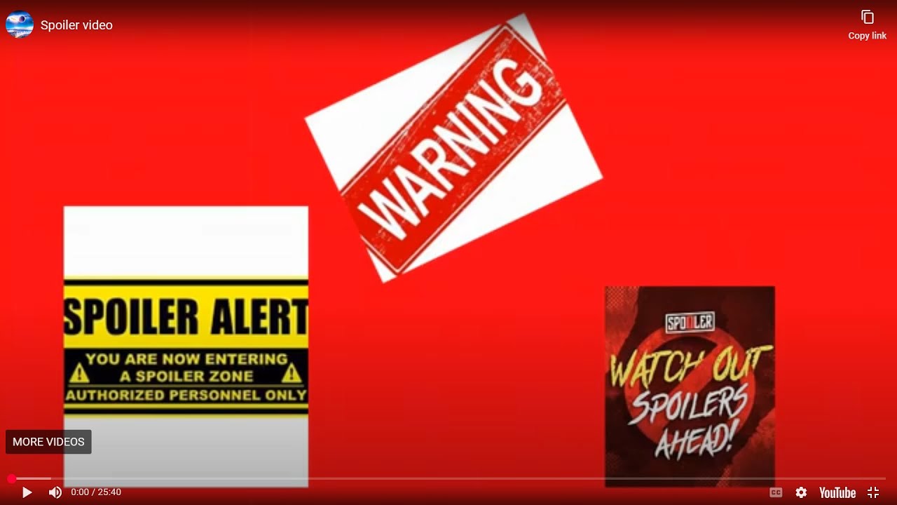 Spoiler video - YouTube
