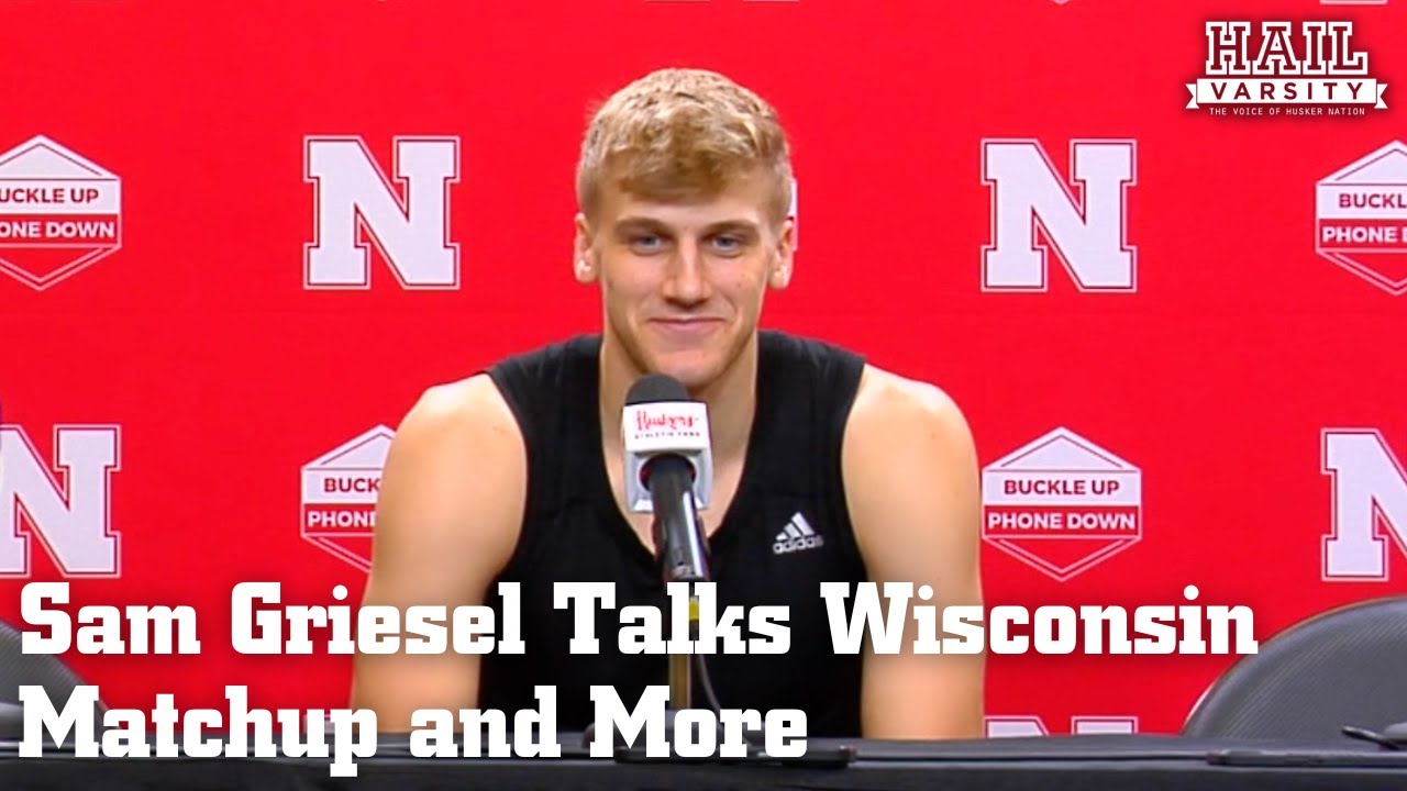 Nebraska Men's Basketball: Sam Griesel Talks Wisconsin, More - YouTube