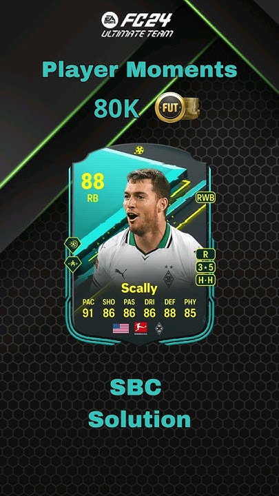Players Moments Joe Sally 88 SBC - Solution Ea Sports FC 24 - YouTube