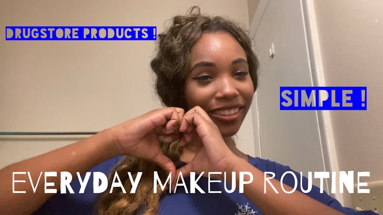 everyday makeup routine | sanaah naimah - YouTube