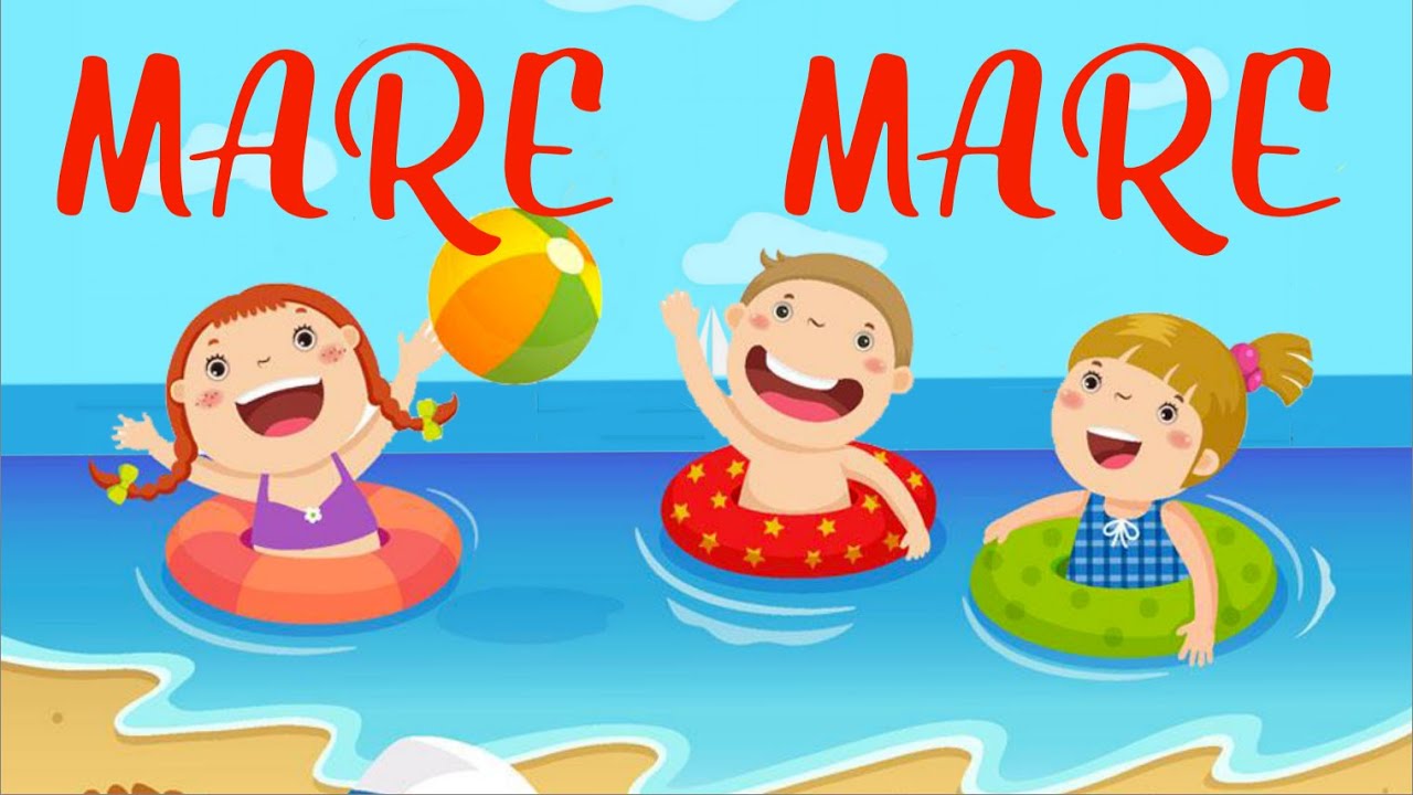 CANZONE DELL' ESTATE- MARE MARE- Link con testo e attività-animazione ...