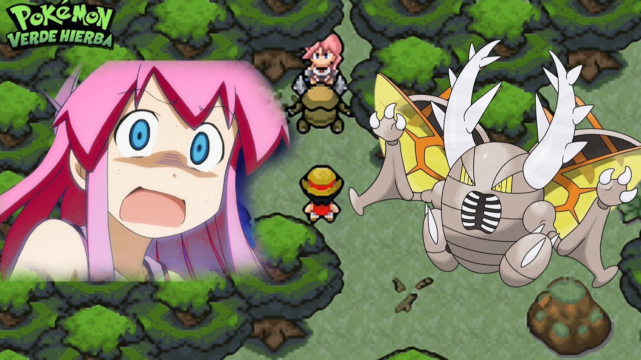 Pokémon Verde Hierba #2- EL ATAQUE DE PINSIR - YouTube