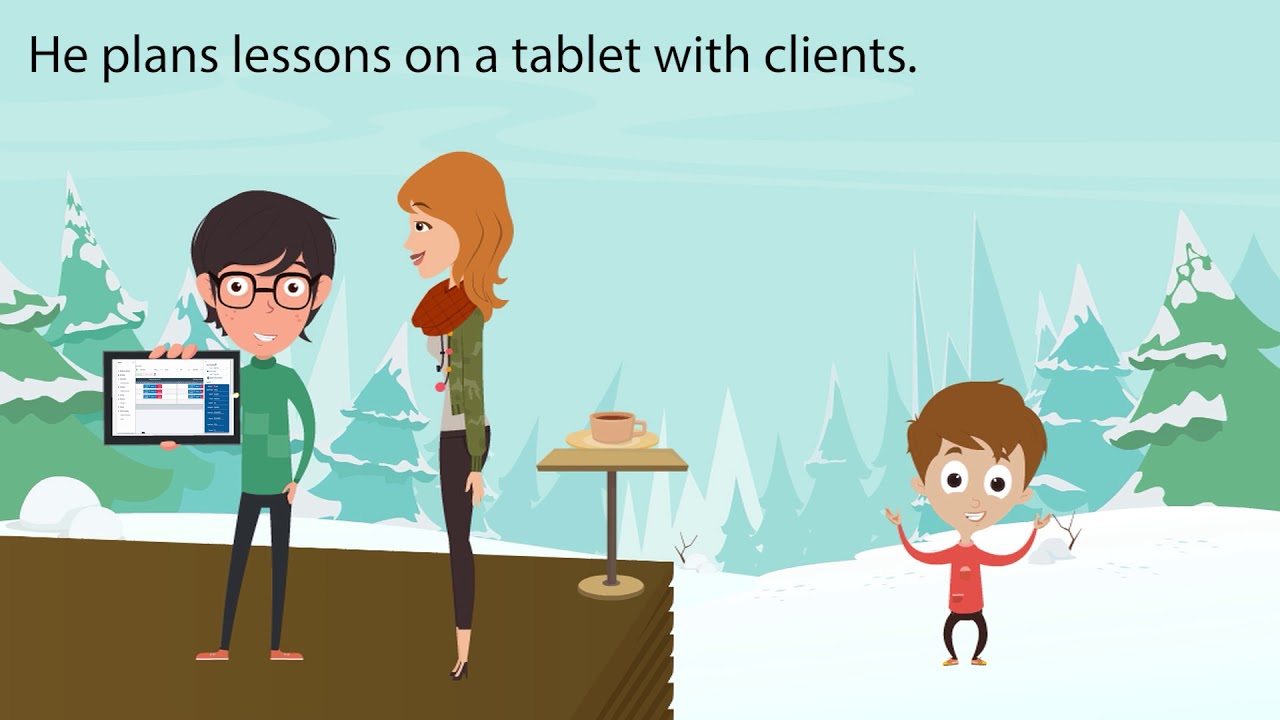 Snow-office.com - ski school software - YouTube