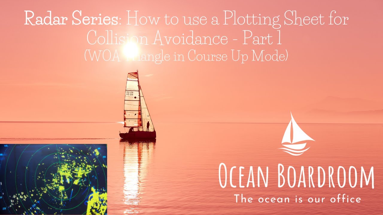Radar: Using Plotting Sheets for Collision Avoidance - Part 1 - YouTube