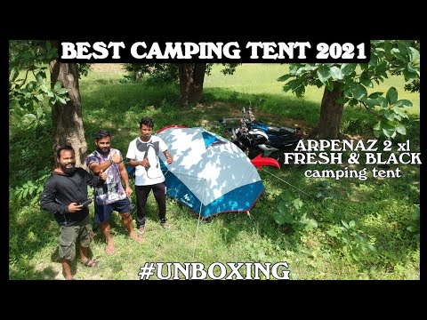 Best Camping Tent ||Unboxing and Details review || Arpenaz 2 xl fresh ...