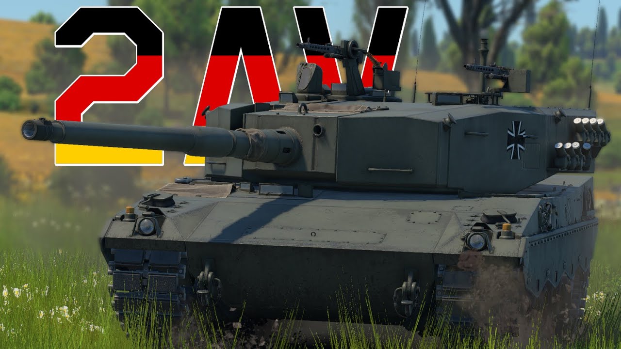 Summer Field Tested 2AVㅣWar Thunder Leopard 2AVㅣUHQ 4K - YouTube