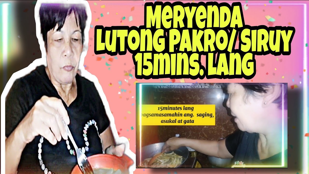 Paano magluto ng Pakro/Siruy/Pinakro, 3 sangkap lang - YouTube