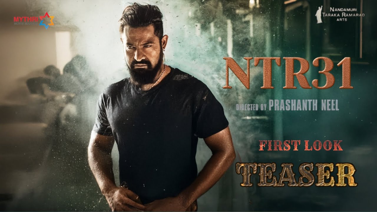 NTR31 First Look Teaser | Jr NTR | Rukmini Vasanth | Prasanth Neel | Nandamuri Kalyan Ram - YouTube