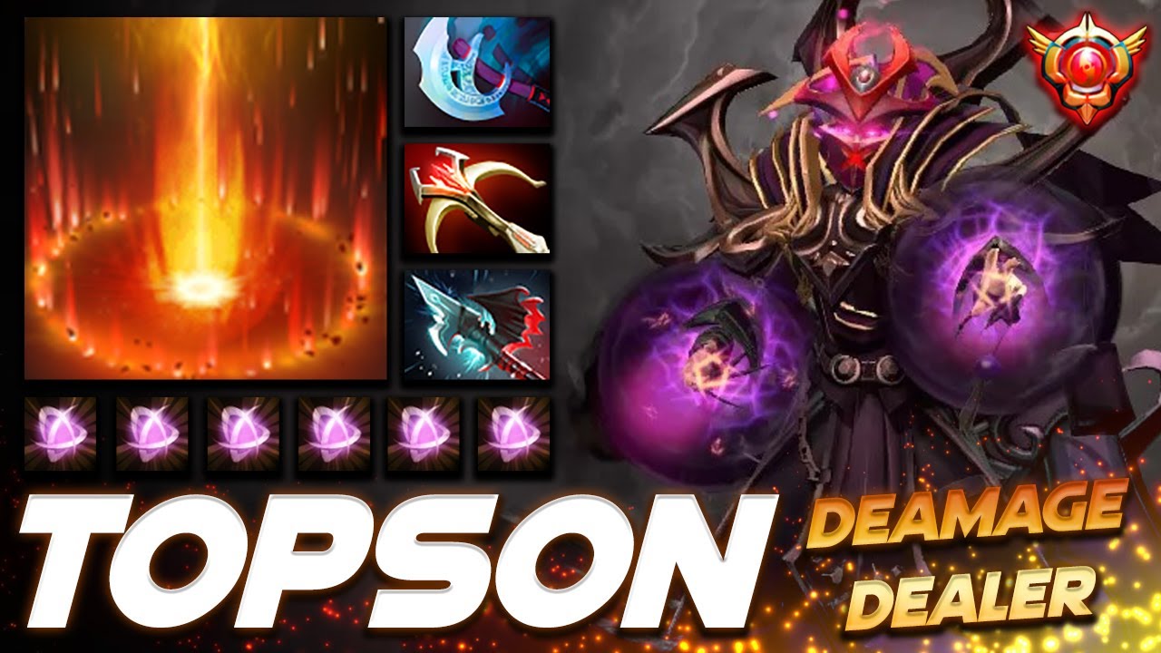 Topson Invoker Damage Dealer Sun Strike Maestro - Dota 2 Pro Gameplay ...