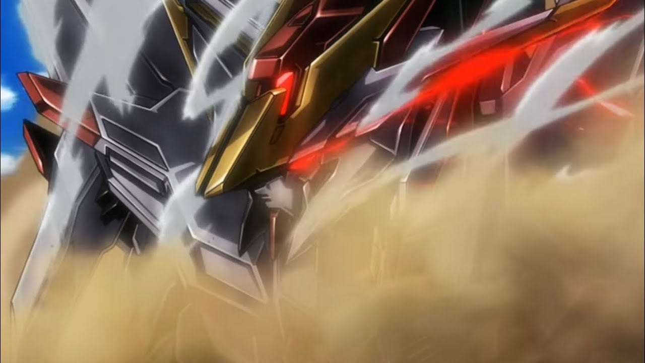 Gundam Marchosias vs Mobile Armor Harael - YouTube
