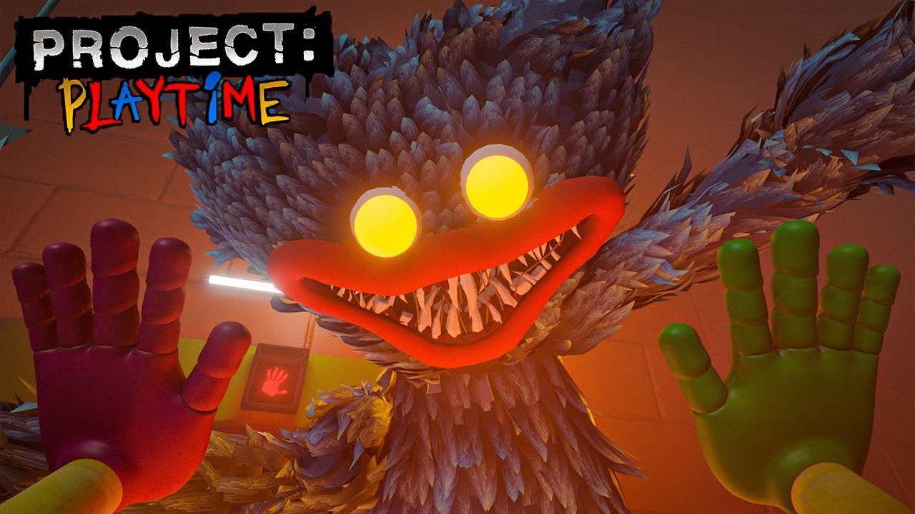 Huggy Wuggy CHASE IN PROJECT PLAYTIME - YouTube