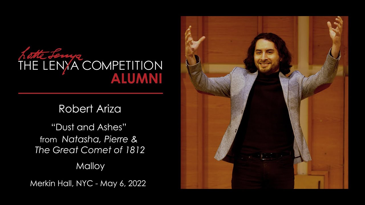 Alumni Concert at 2022 Lenya Competition Finals: Robert Ariza (“Dust ...