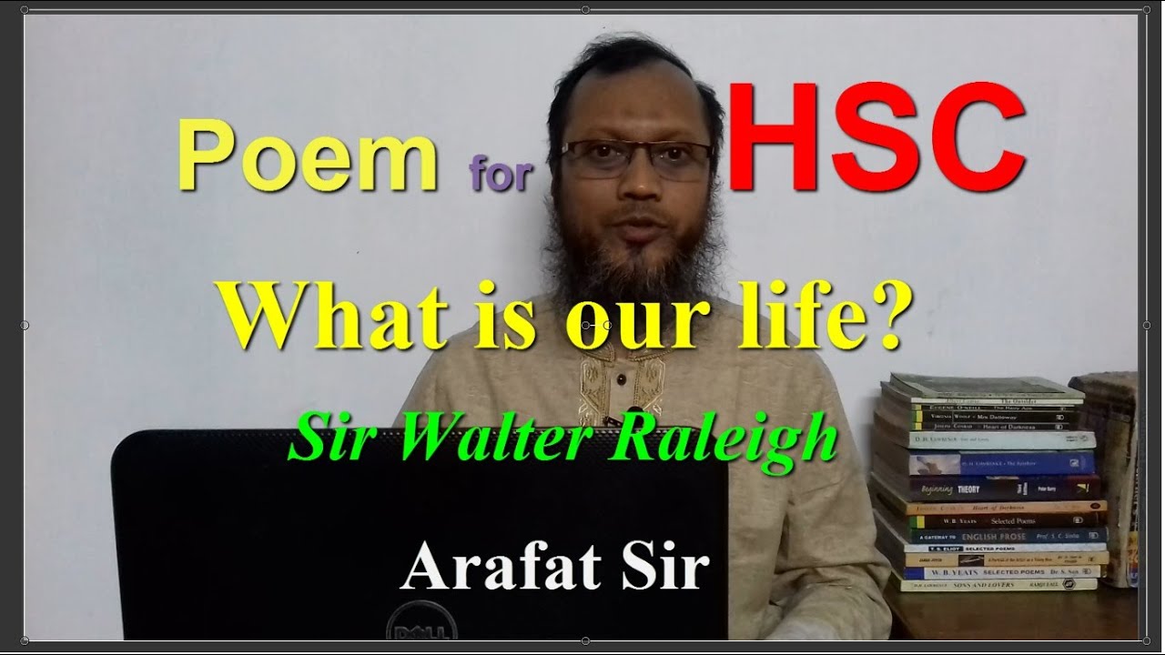 Poem WHAT IS OUR LIFE? : What is our life? A play of passion, By Sir ...