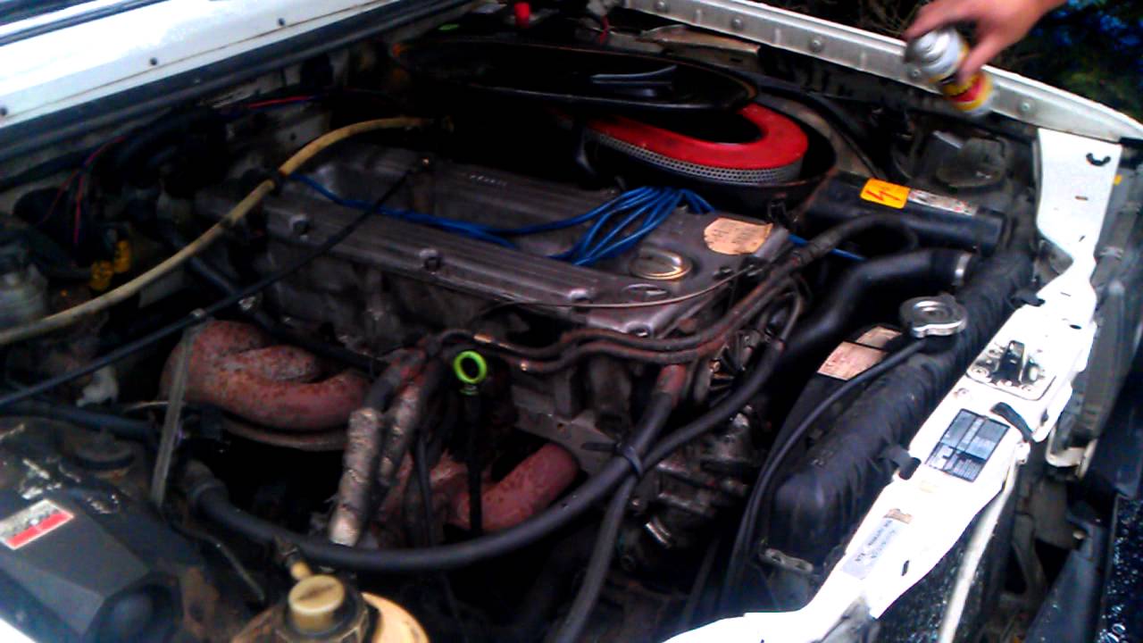 Mercedes 280TE Manual First Start Up In Over 10 Years - YouTube