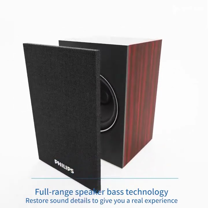 Philips SPA20 Bluetooth Speakers Outdoor Loudspeaker Music Player HiFi ...