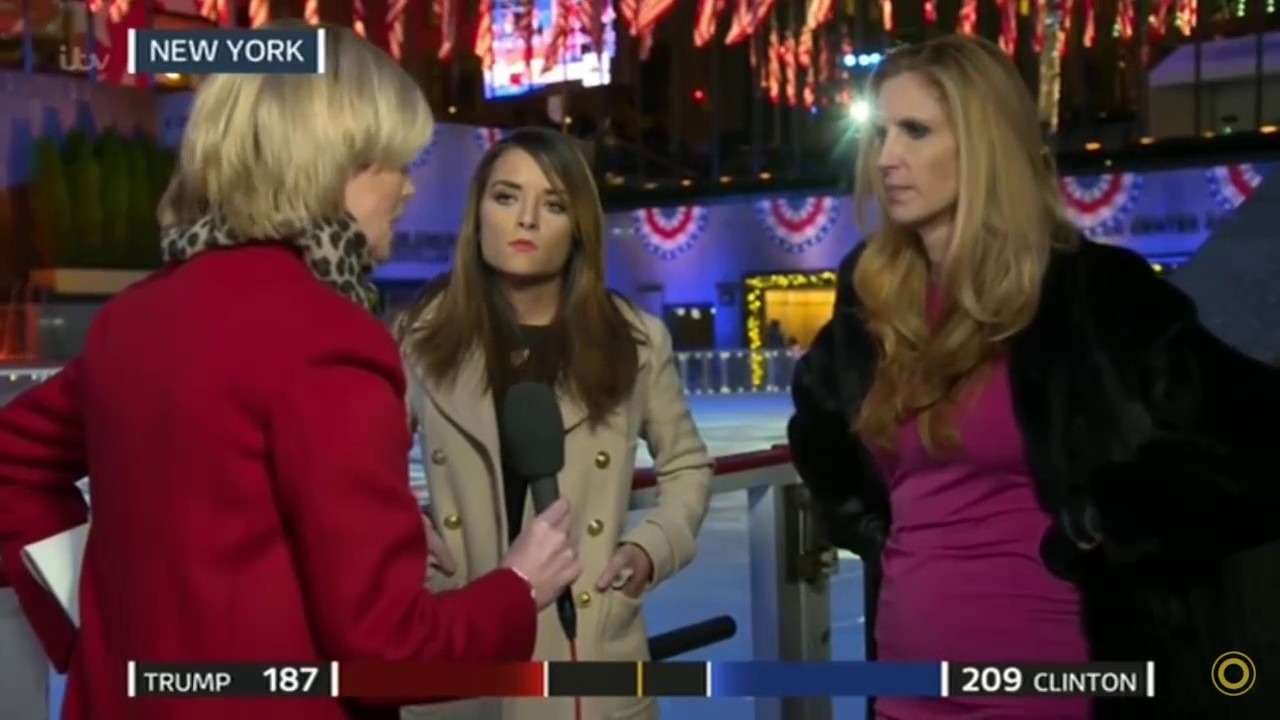 Ann Coulter vs. British reporter - YouTube
