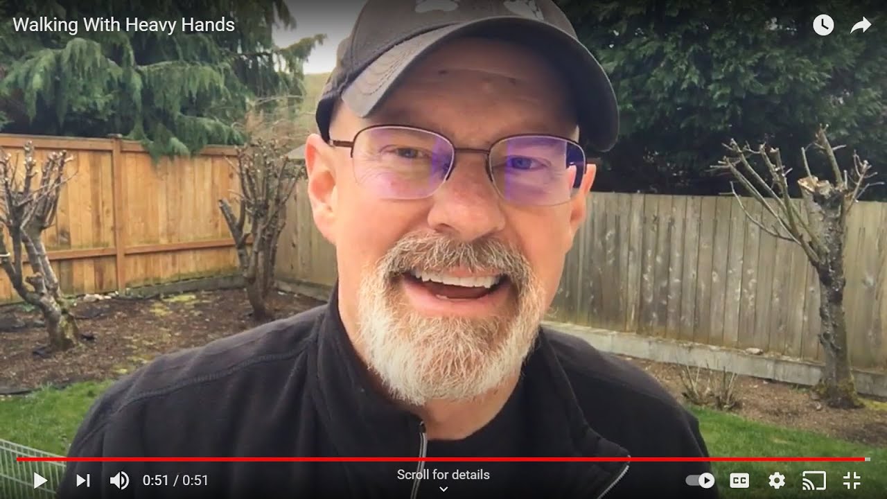 Walking With Heavy Hands - YouTube