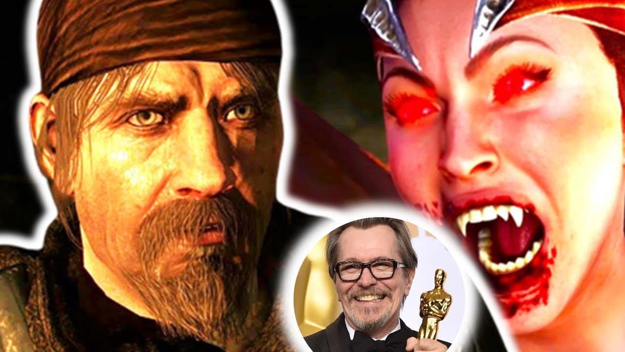 When Film Actors Voice Act in Games - YouTube